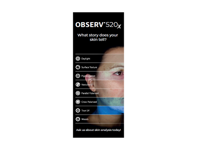 OBSERV® 520x Pull Up Banners - Clever Beauty