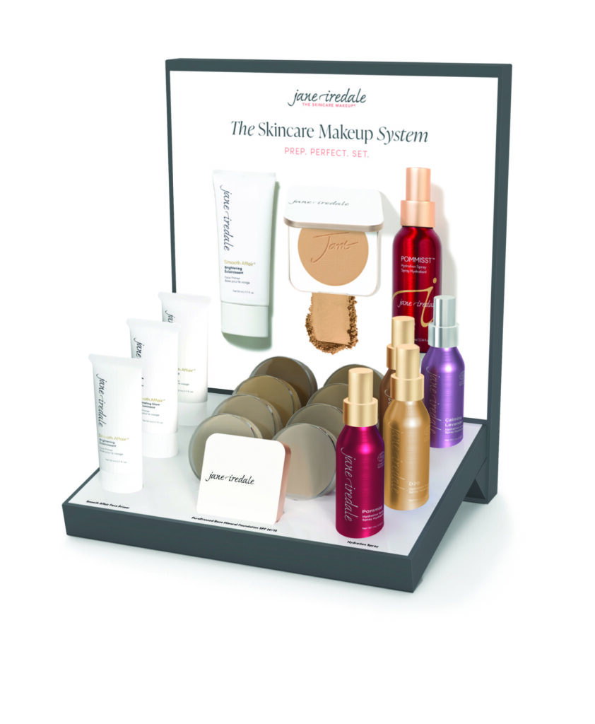 Jane Iredale Skincare Makeup System POS display (inc testers) - Clever ...